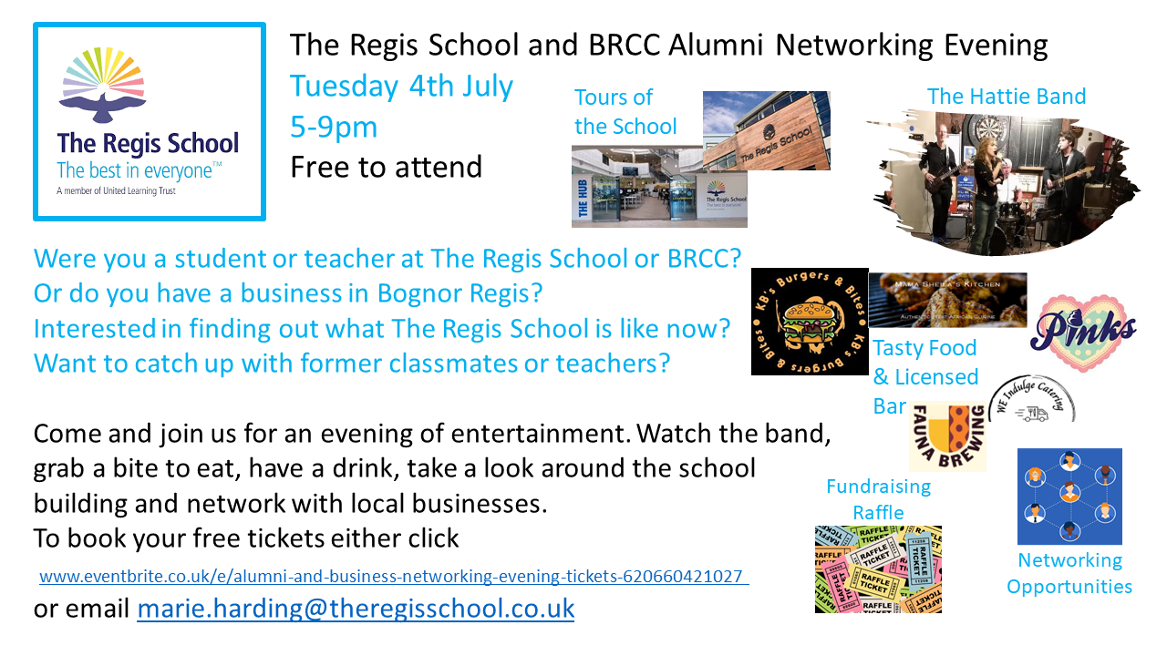 The Regis School > About us > About us > Destinations & Alumni